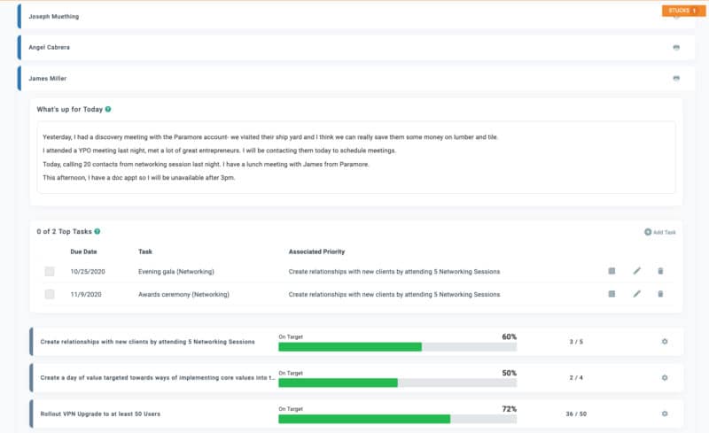 Huddles Meeting Software | Run Productive Team Meetings | Align