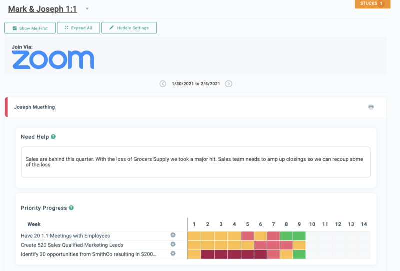 Company goal setting & tracking software to align your team | Align